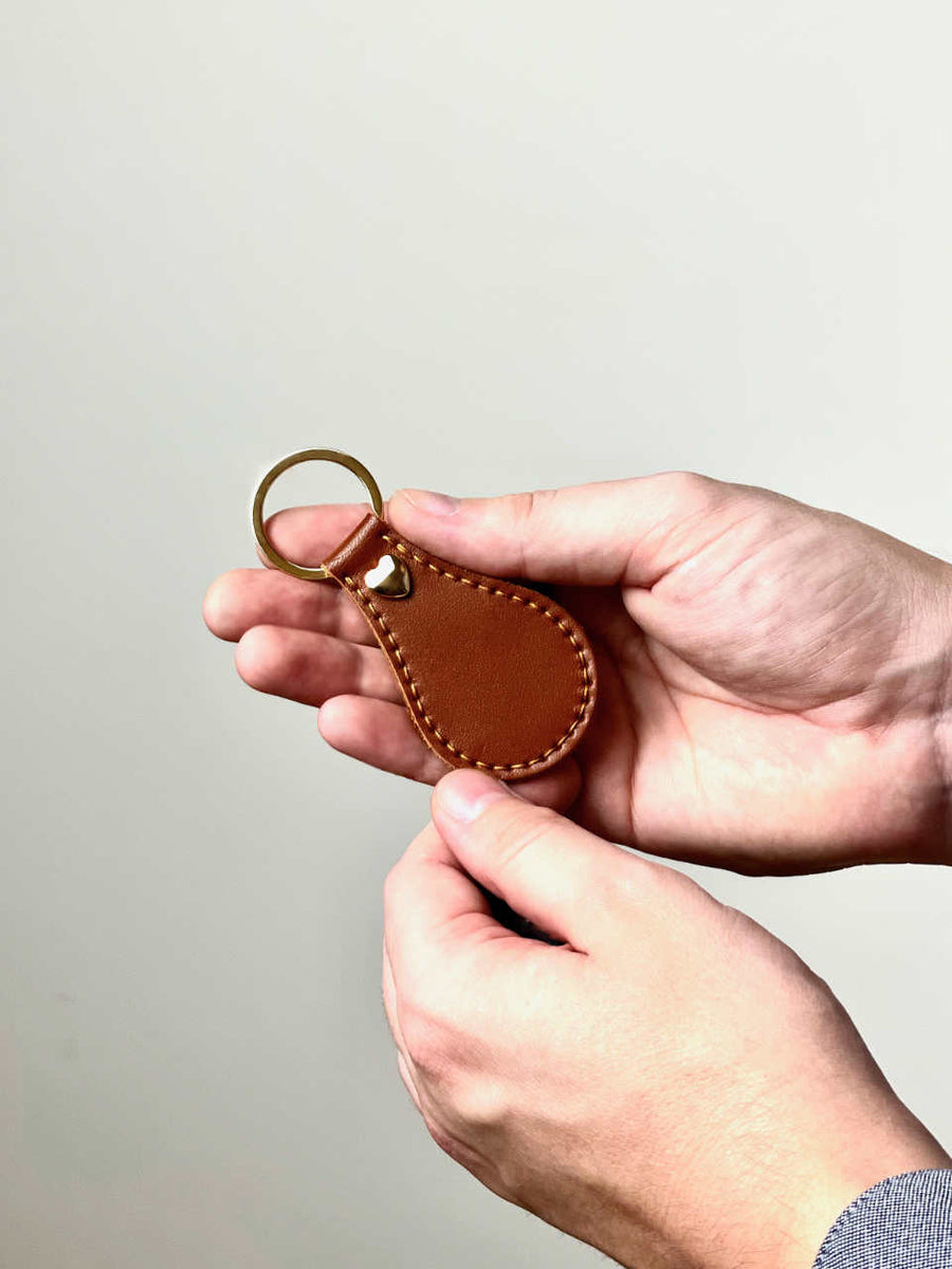 Key Ring with Heart Rivet DIY Kit – J Tanner DIY Leather Craft